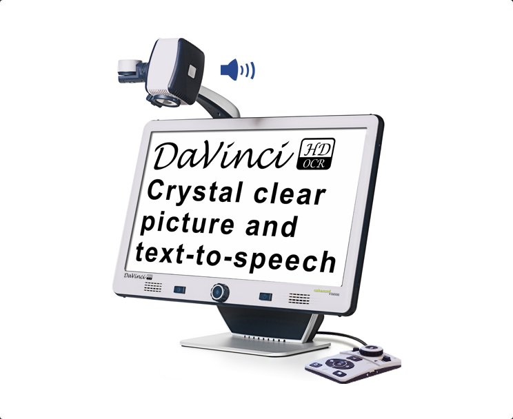 DaVinci Pro HD/OCR – Ovac Assistive Technology